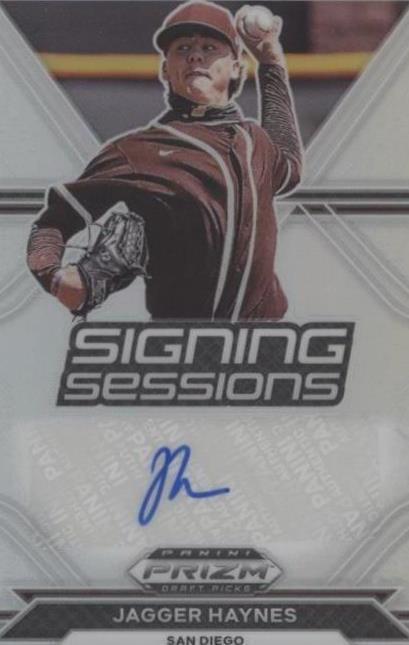 2021 Panini Prizm Draft Picks - Signing Sessions Jagger Haynes #SS-JA ...