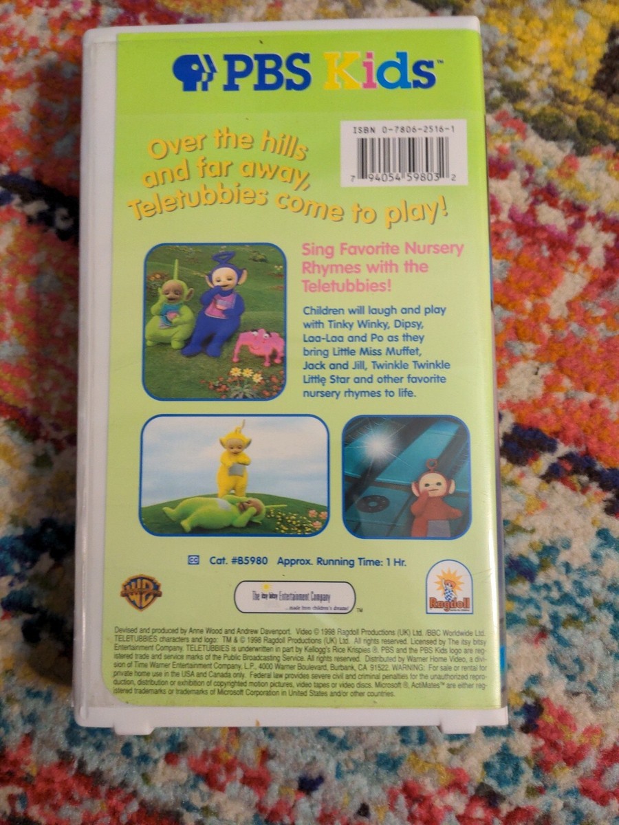 Teletubbies Nursery Rhymes Vhs Ebay