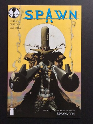 Spawn #175 Very Low Print Run VHTF Raw 2nd app Gunslinger Spawn NM+or ...