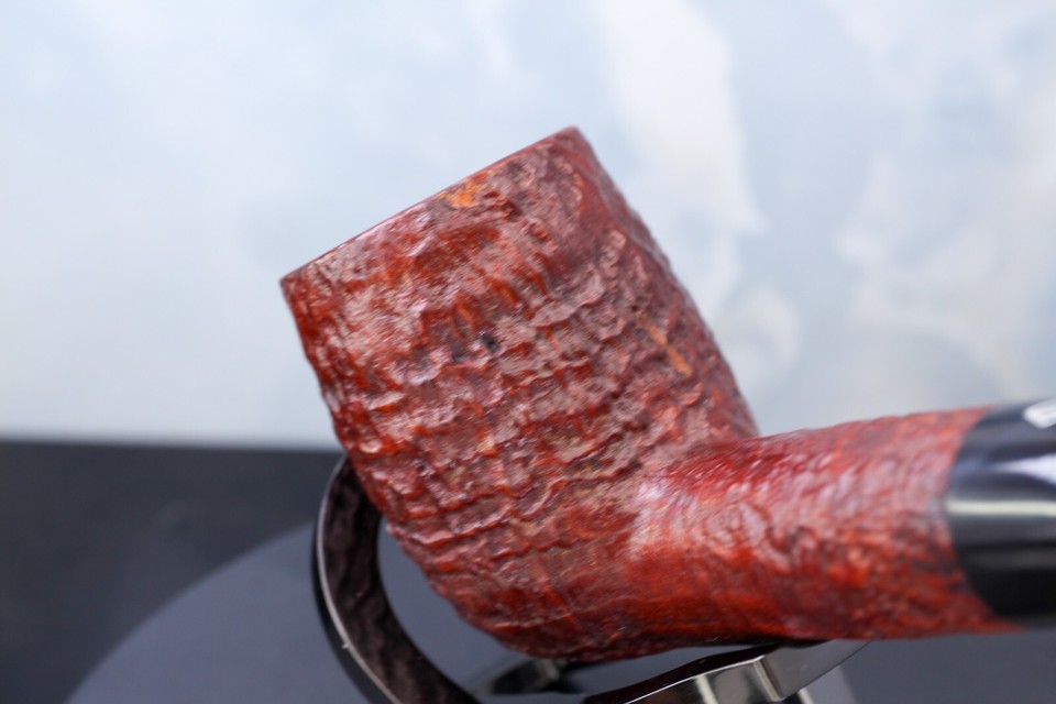 GOLDEN BARK PARKER LARGE SANDBLASTED BILLIARD -SHAPE 95 Pipe Tanshell ...