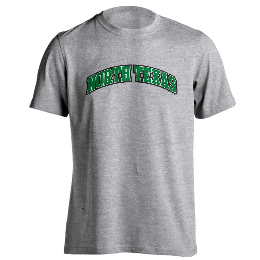 University of North Texas UNT Mean Green Classic Arch Logo Short Sleeve ...
