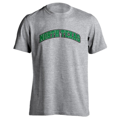 University of North Texas UNT Mean Green Classic Arch Logo Short Sleeve ...