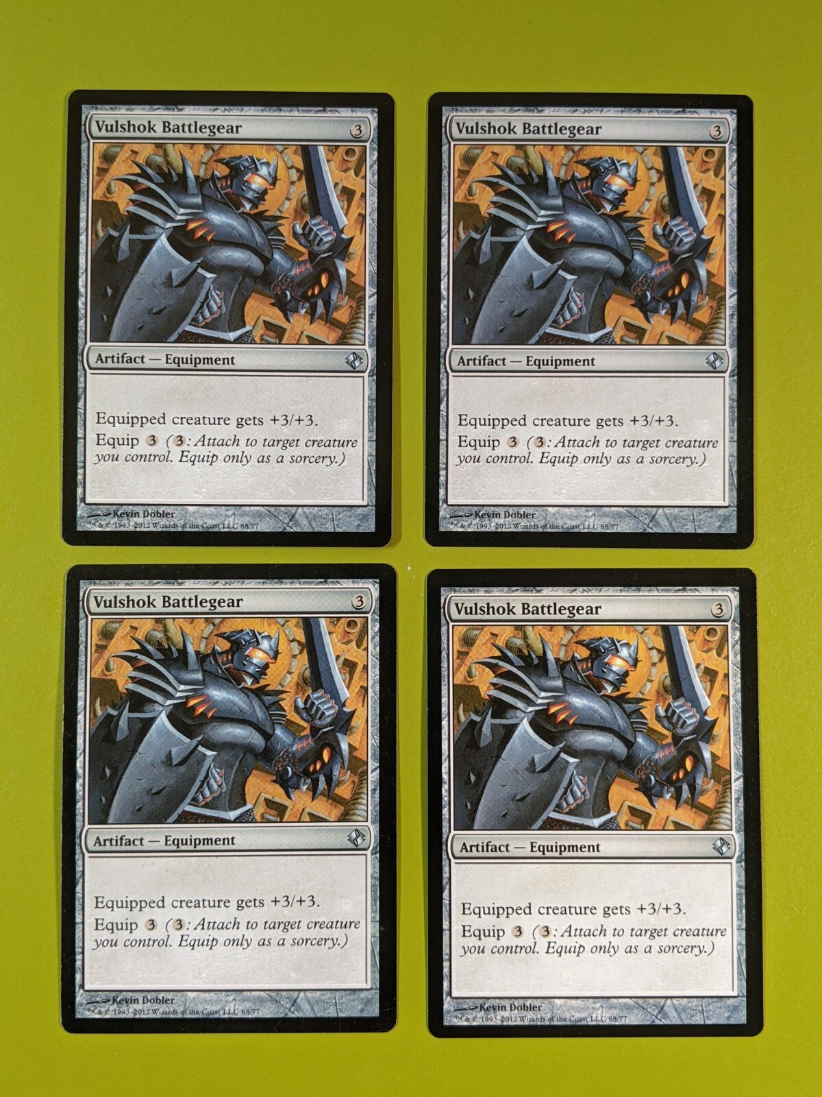 Vulshok Battlegear x4 Duel Decks: Venser vs. Koth 4x Magic the ...