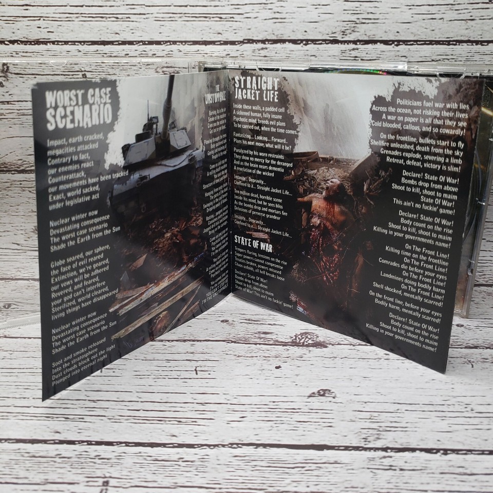 Jungle Rot What Horrors Await CD 2009 Death Metal Hardcore Music Made ...