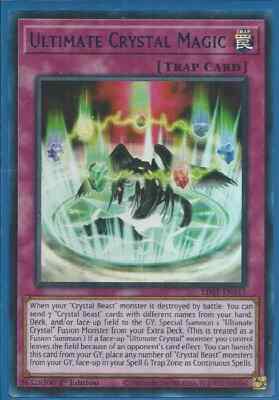 Yugioh - Ultimate Crystal Magic - Ultra Rare Holographic - 1st Edition ...