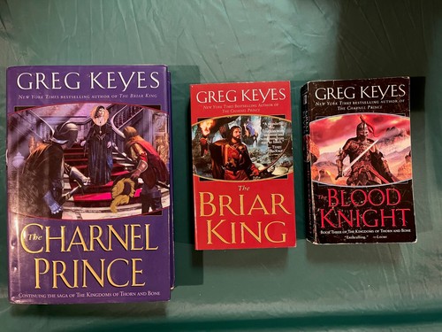 Greg Keyes Lot of 3 Kingdoms of Thorn and Bone Series Fantasy Books ...