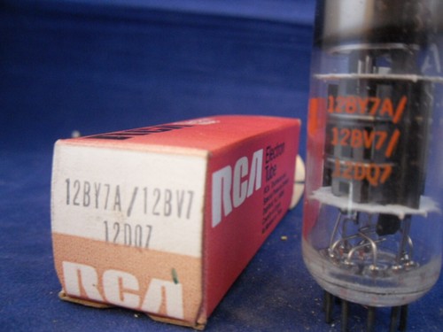 💥 Vacuum Tube 12BY7A / 12BV7 / 12DQ7 RCA Guitar amp booster. | eBay