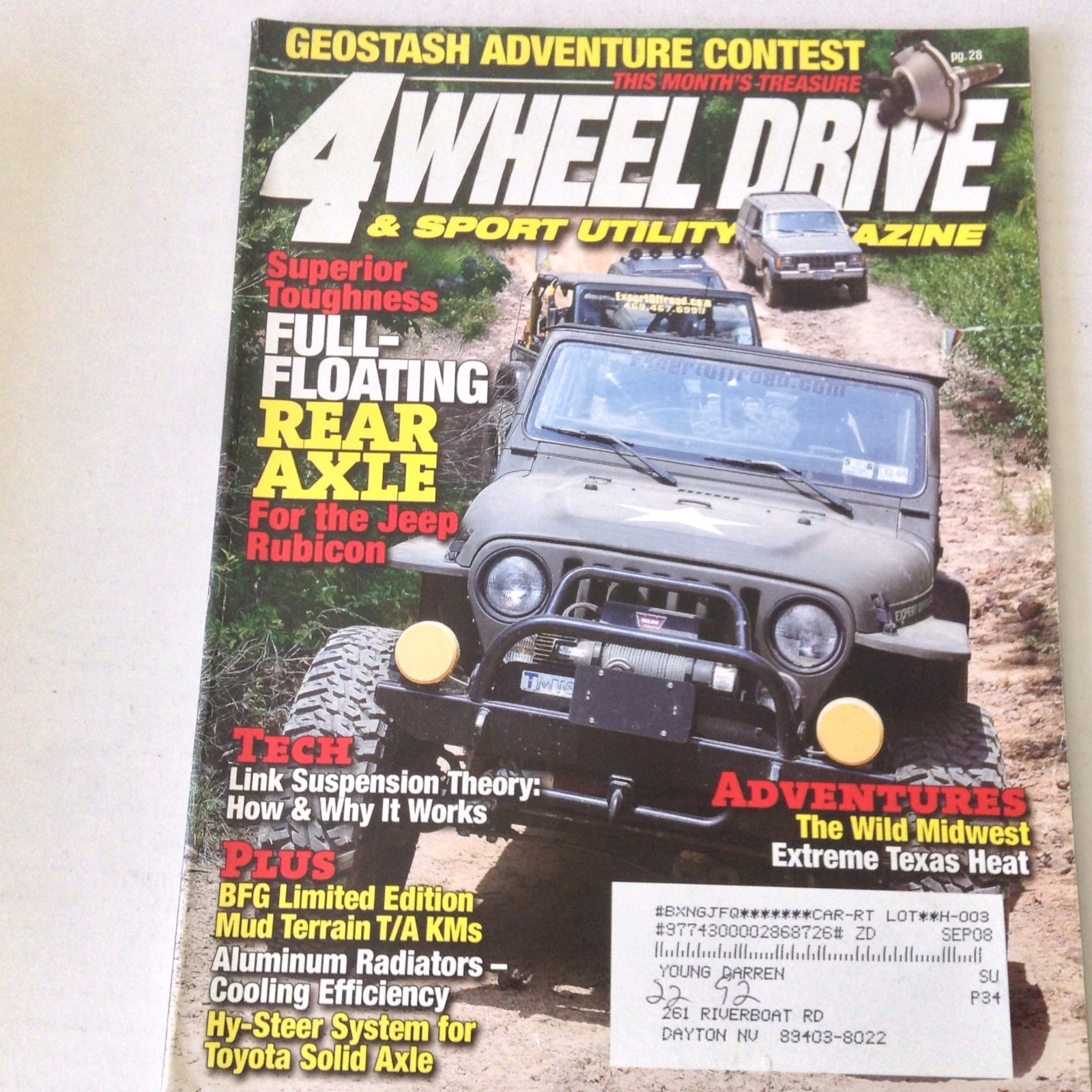 4 Wheel Drive Magazine Full Floating Rear Axle December 2005 ...