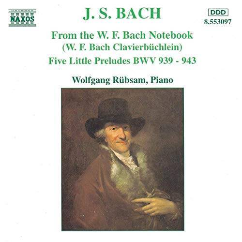 WF Bach Notebook 5 Little Preludes - Audio CD By WF Bach - VERY GOOD ...