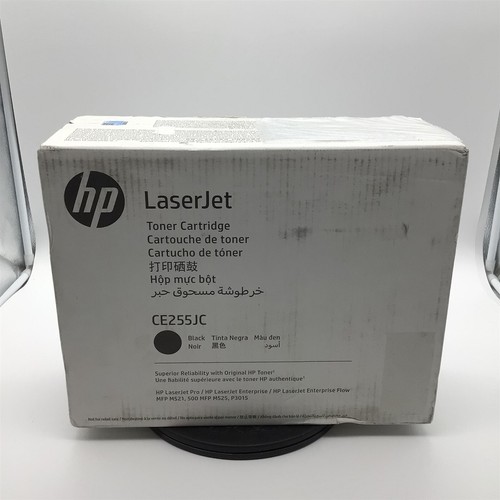 NEW Sealed Genuine HP LaserJet Toner Cartridge CE255JC Black | eBay