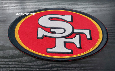 San Francisco 49ers logo Patch Superbowl USA Sports NFL Emblem sew on ...