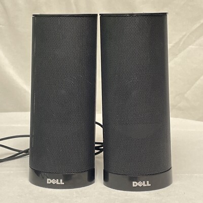 Dell AX210 USB 2.0 Powered Speaker - Black | eBay