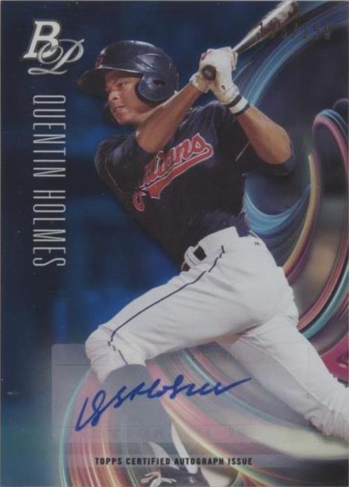 2018 Bowman Platinum - Top Prospects Quentin Holmes #TOP-53 Blue ...