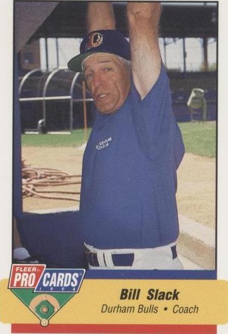 1994 Fleer ProCards Minor League - Bill Slack #347 (RC) for sale online ...