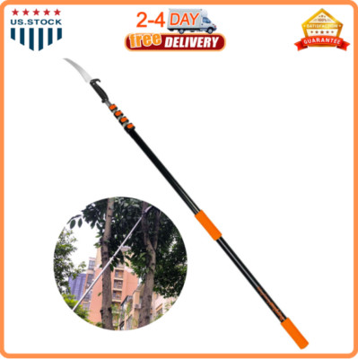 Manual Pruning Pole Saw 20 Ft Hand Pruning Saw for Tree Trimming ...