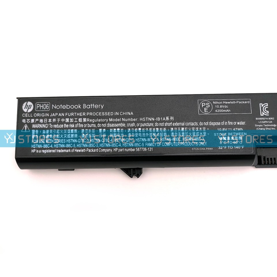 Genuine PH06 Battery for HP ProBook 4320s 4321s 4325s 4326s 4420s 4421s ...
