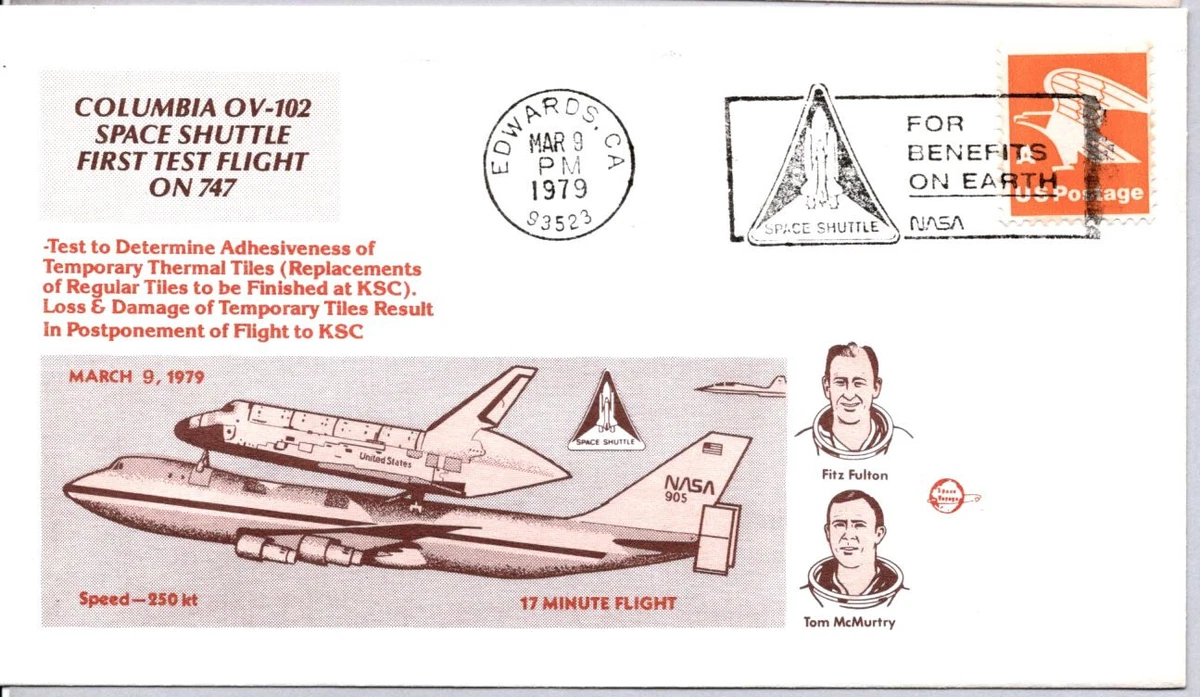 Space Shuttle First Test Flight