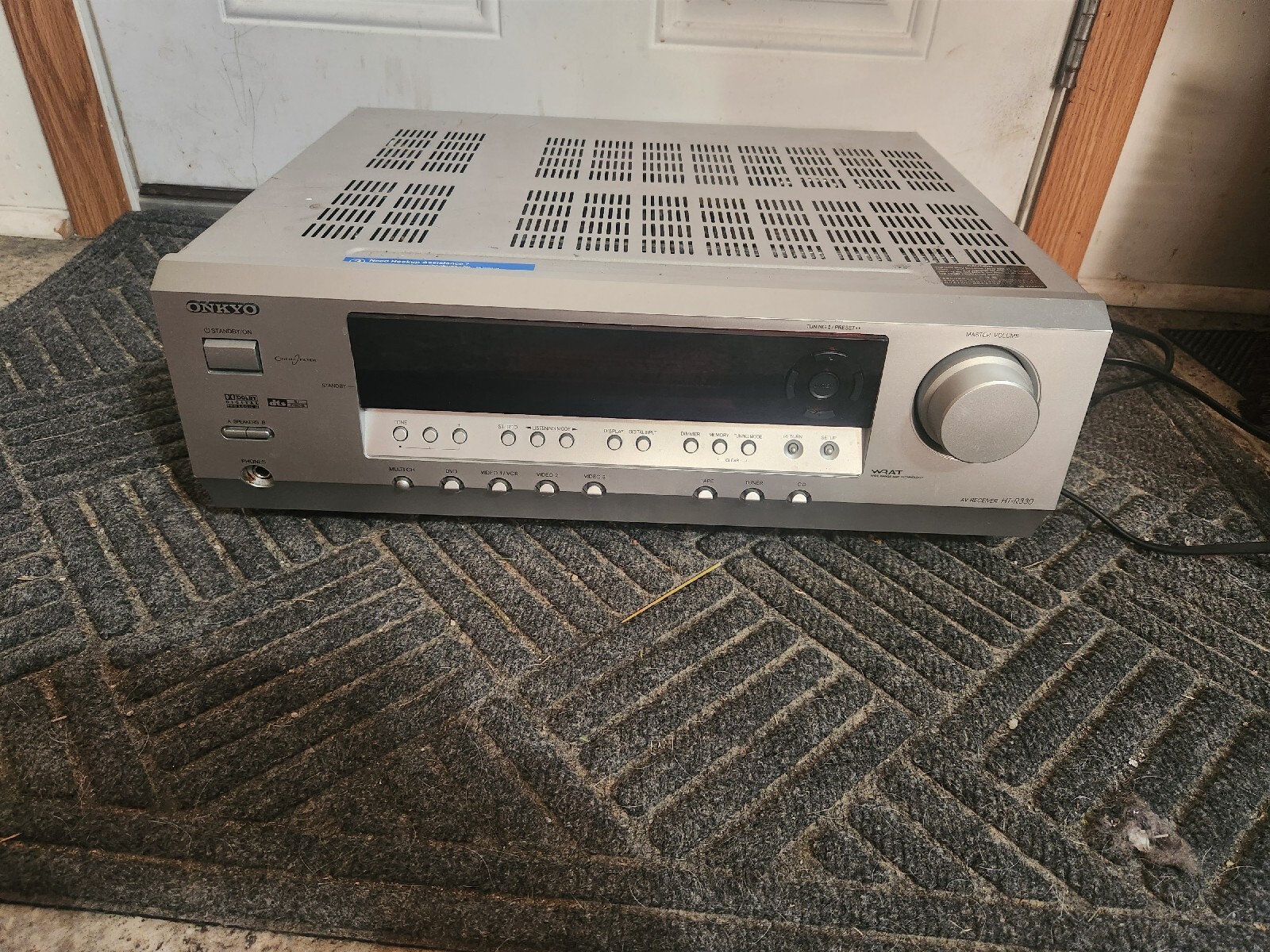 Onkyo HT-R330 Home Theater Receiver 5.1 Channel 100 Watts/Channel **NO ...