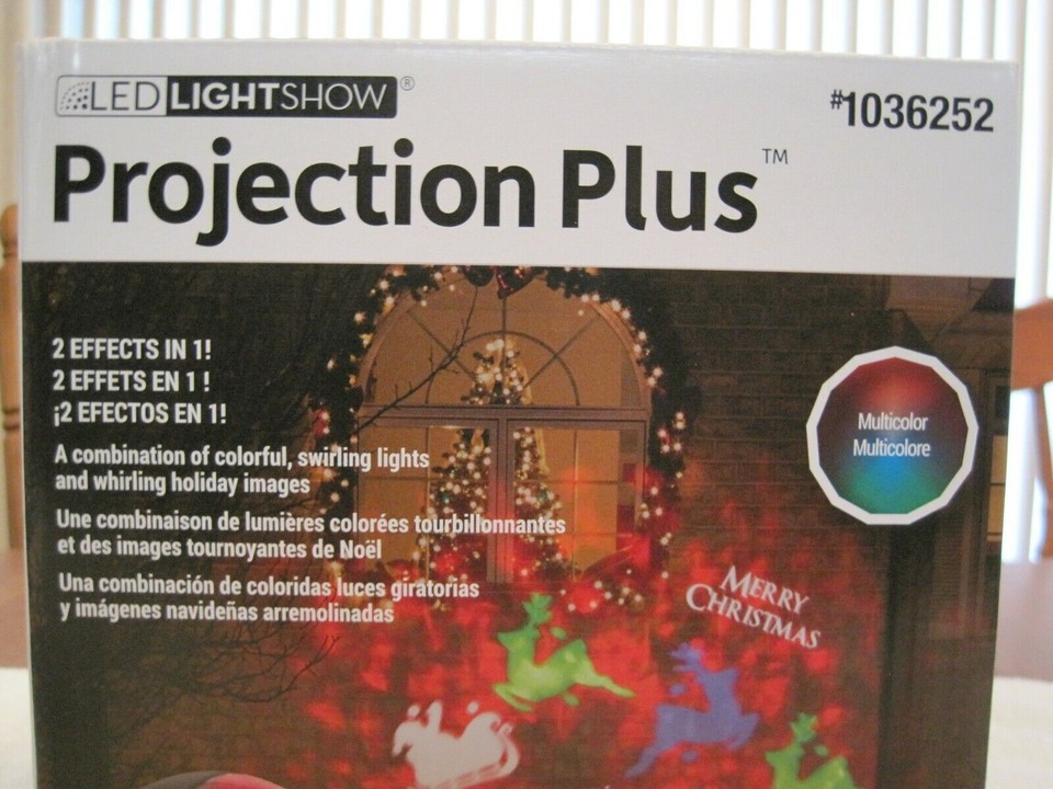 GEMMY LED LIGHT SHOW PROJECTION PLUS KALEIDOSCOPE AND WHIRL-A-MOTION | eBay