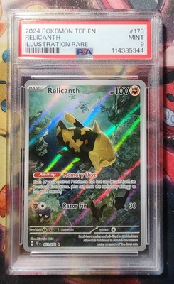 Pokemon TCG Relicanth 173/162 Temporal Forces Illustration Rare PSA 9 ...