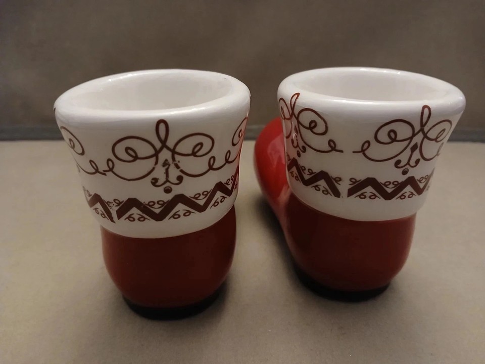 SANTA BOOTS CHRISTMAS DECORATION TEA LIGHT CANDLE HOLDERS | eBay UK