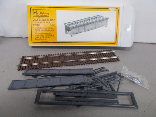 MICRO ENGINEERING # 75-502 ~ 30' OPEN DECK GIRDER BRIDGE KIT ~HO SCALE | eBay
