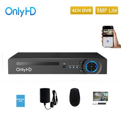 Digital Video Recorder 5mp HD 4CH CCTV DVR for Home Security System Kit ...