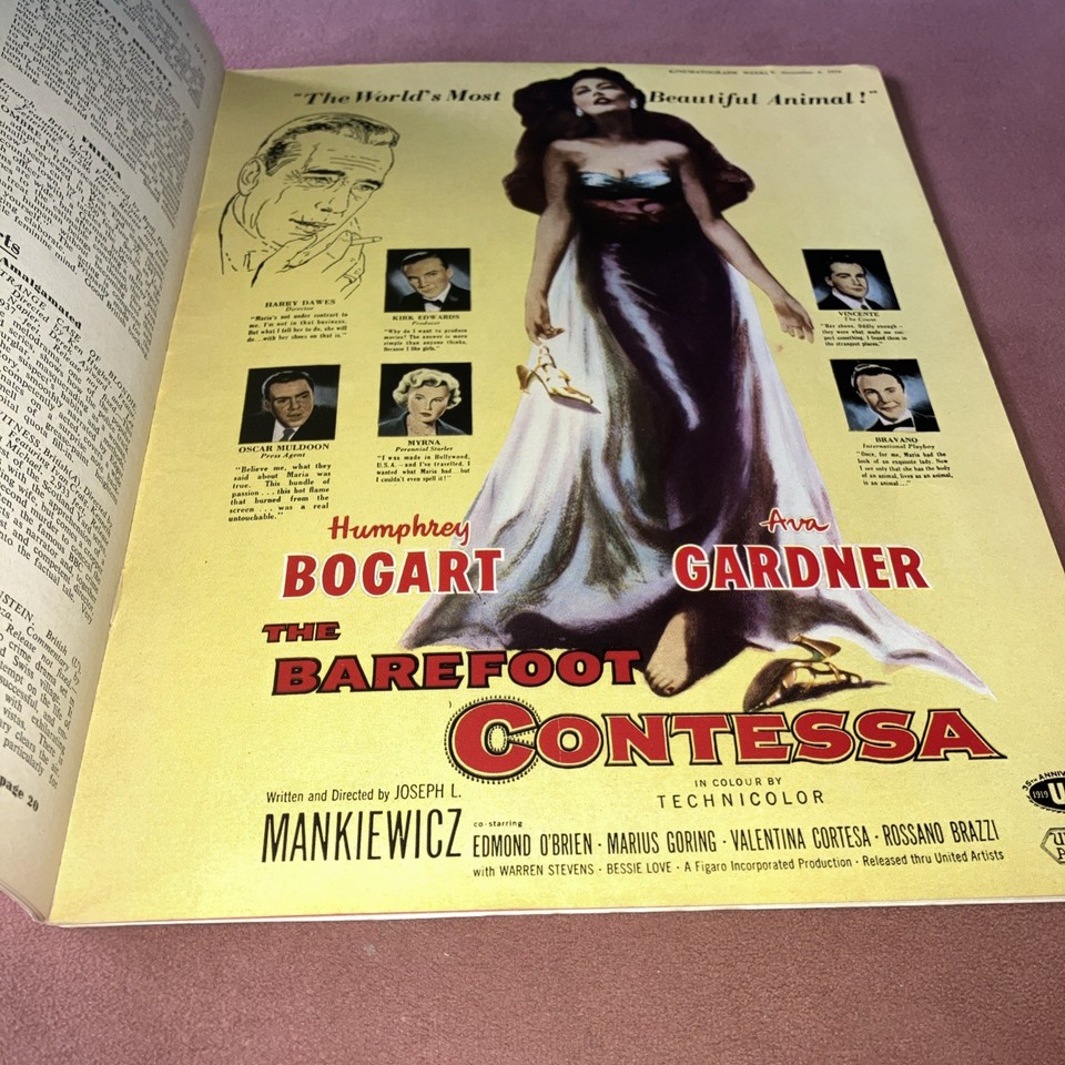 Kine Weekly 1954.Judy Garland a star is born preview.Animal farm ...