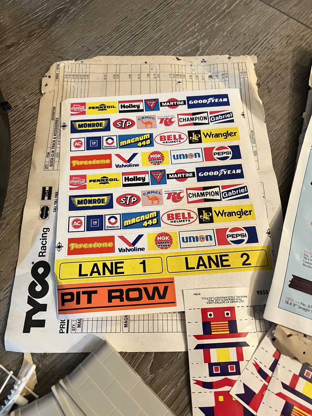 Tyco TR-X 4 Car Team Racing Set | eBay