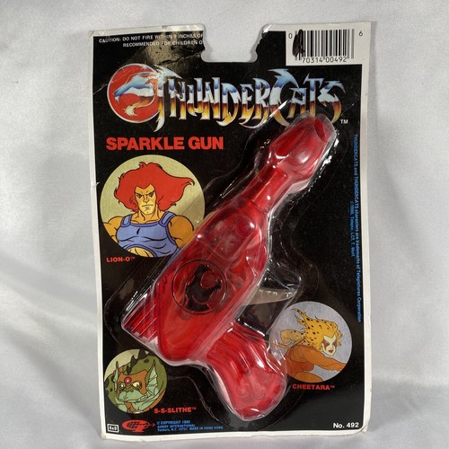 Vintage 80's Thundercats Sparkle Gun Toy - New Gordy International Toy ...