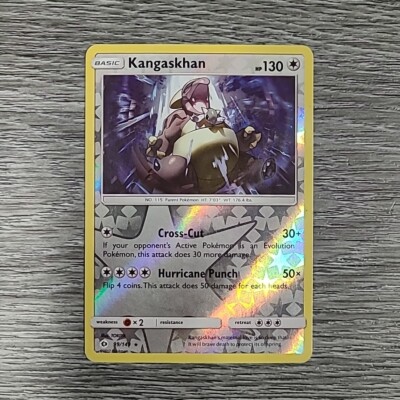 Kangaskhan 99/149 Reverse Holo Rare Pokemon TCG Card Sun & Moon Base ...