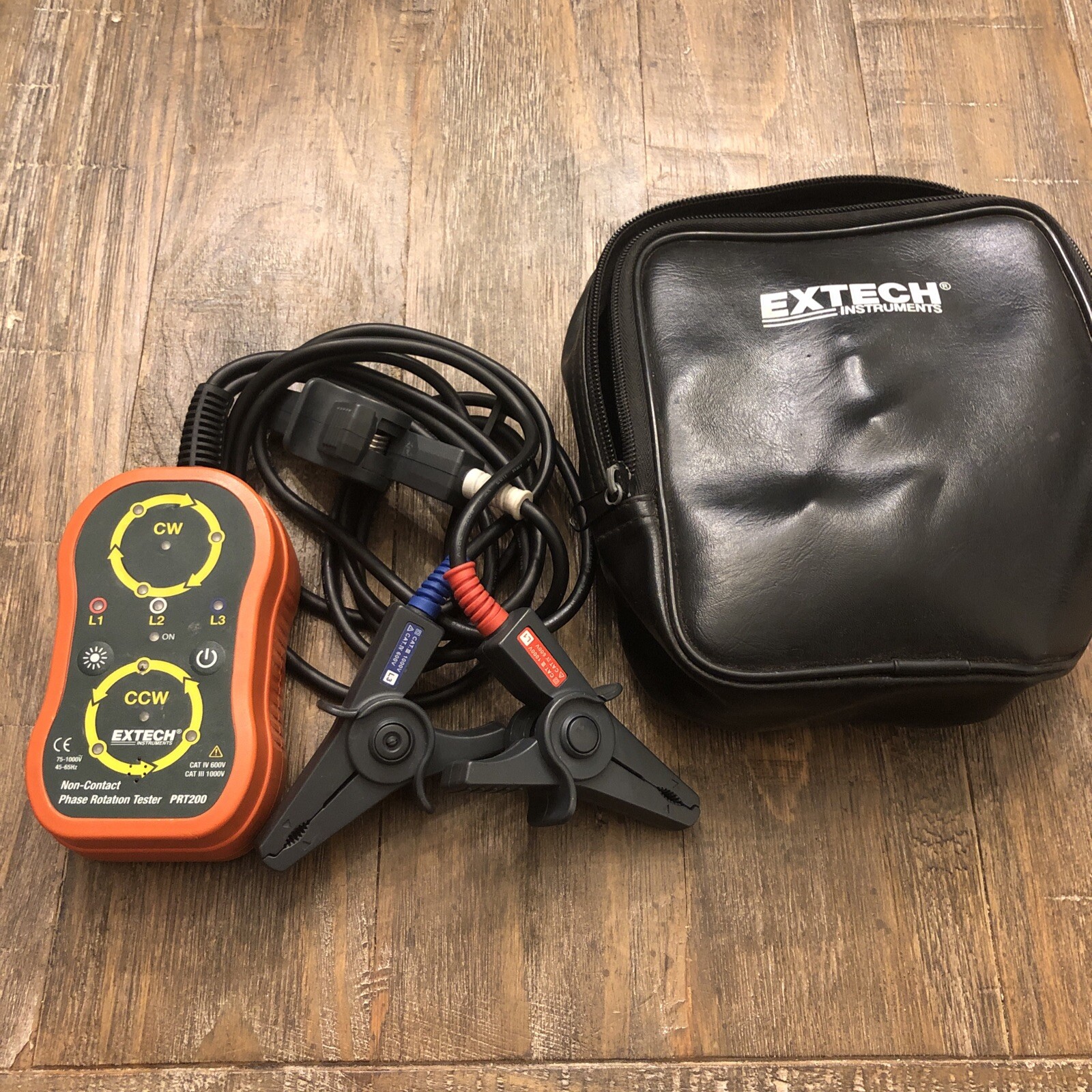 Extech+PRT200+Non-Contact+Phase+Sequence+Tester+-+Black for sale online ...