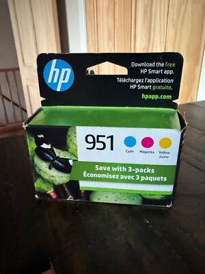 HP 951 OEM Color Ink Cartridges Exp May 2025 Authentic | eBay