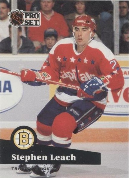 1991-92 Pro Set - #253 Stephen Leach for sale online | eBay