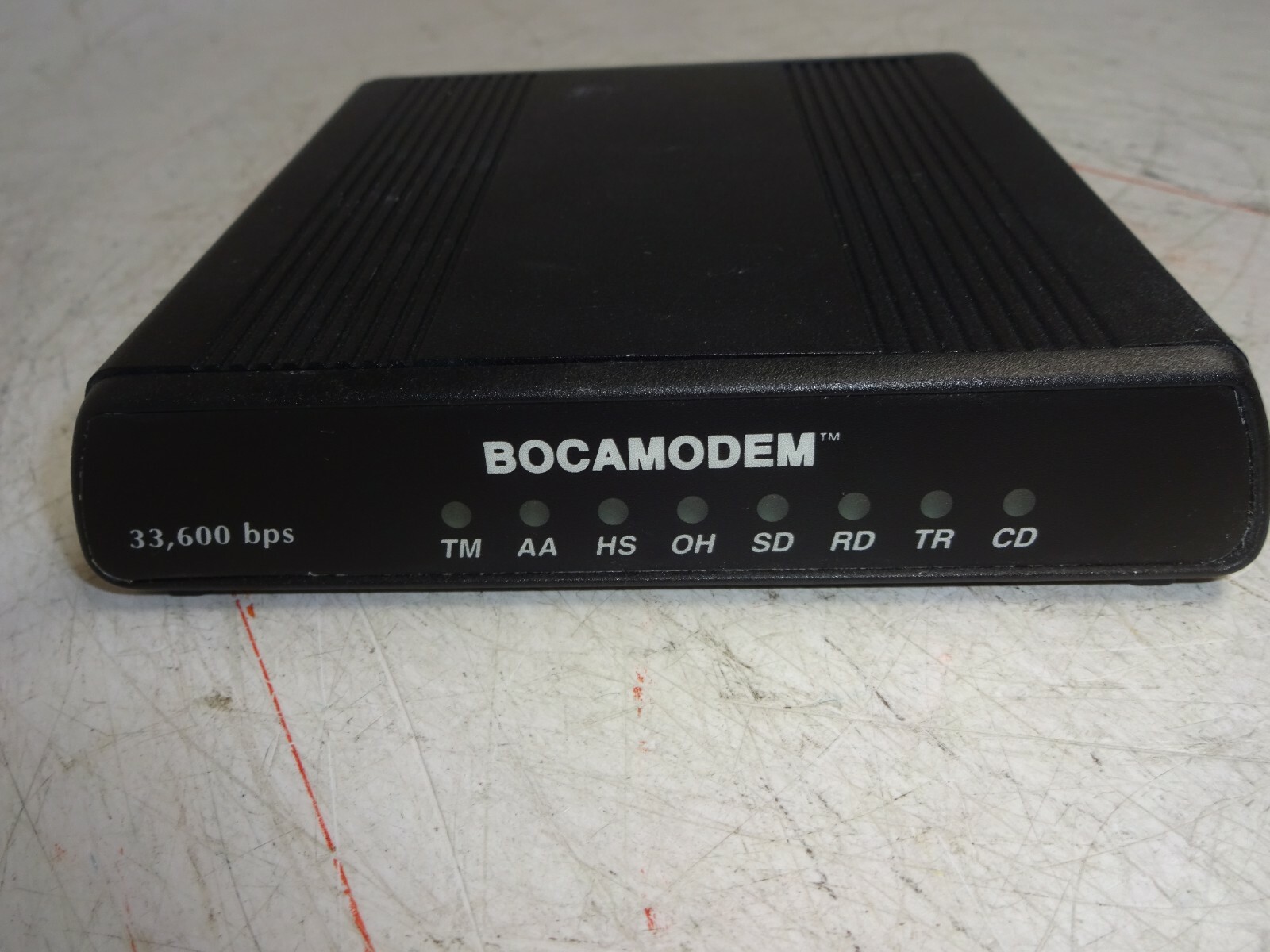 Boca MV.34xxx Bocamodem 33600bps External Modem w/ RS-232 Serial Cable ...