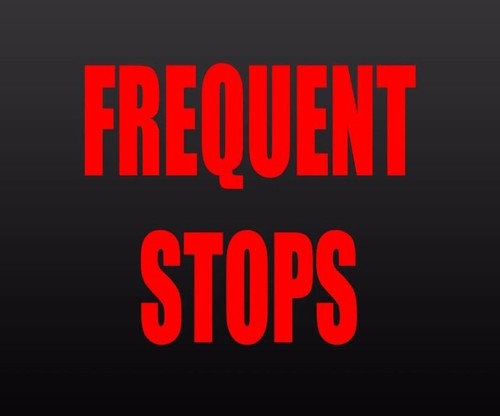 Frequent Stops Vinyl Decal Sticker Window Toolbox Truck Car | eBay