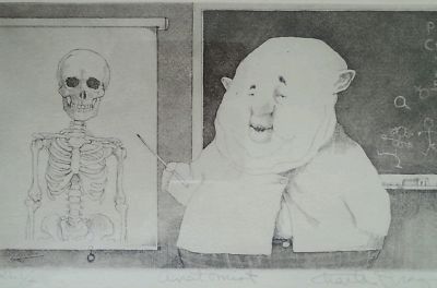 Charlie Bragg limited edition lithograph "Anatomist", edition XLI/L | eBay