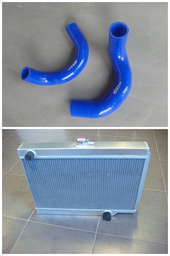 Aluminum Radiator for Holden EJ/EH 179 2.9L L6 MT + Silicone Hoses 1962 ...