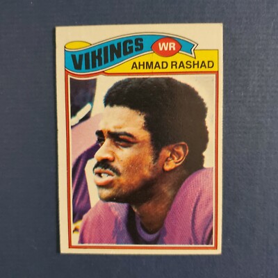 VINTAGE - 1977 TOPPS FOOTBALL CARD "AHMAD RASHAD" #359 LOOK!!! | eBay