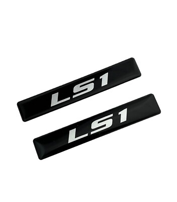 2 Fender Badge Aluminum Emblems Console For Chevy LS1 Camaro Swap ...