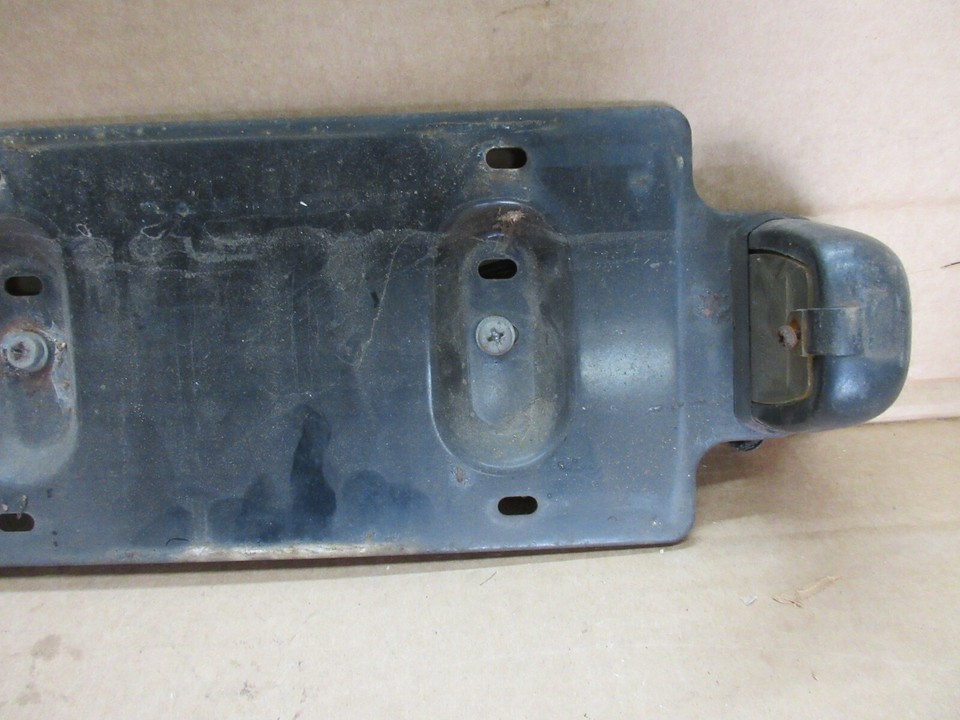 Vintage MG MGB Midget Triumph Rear License Plate Bracket Reverse Lights ...