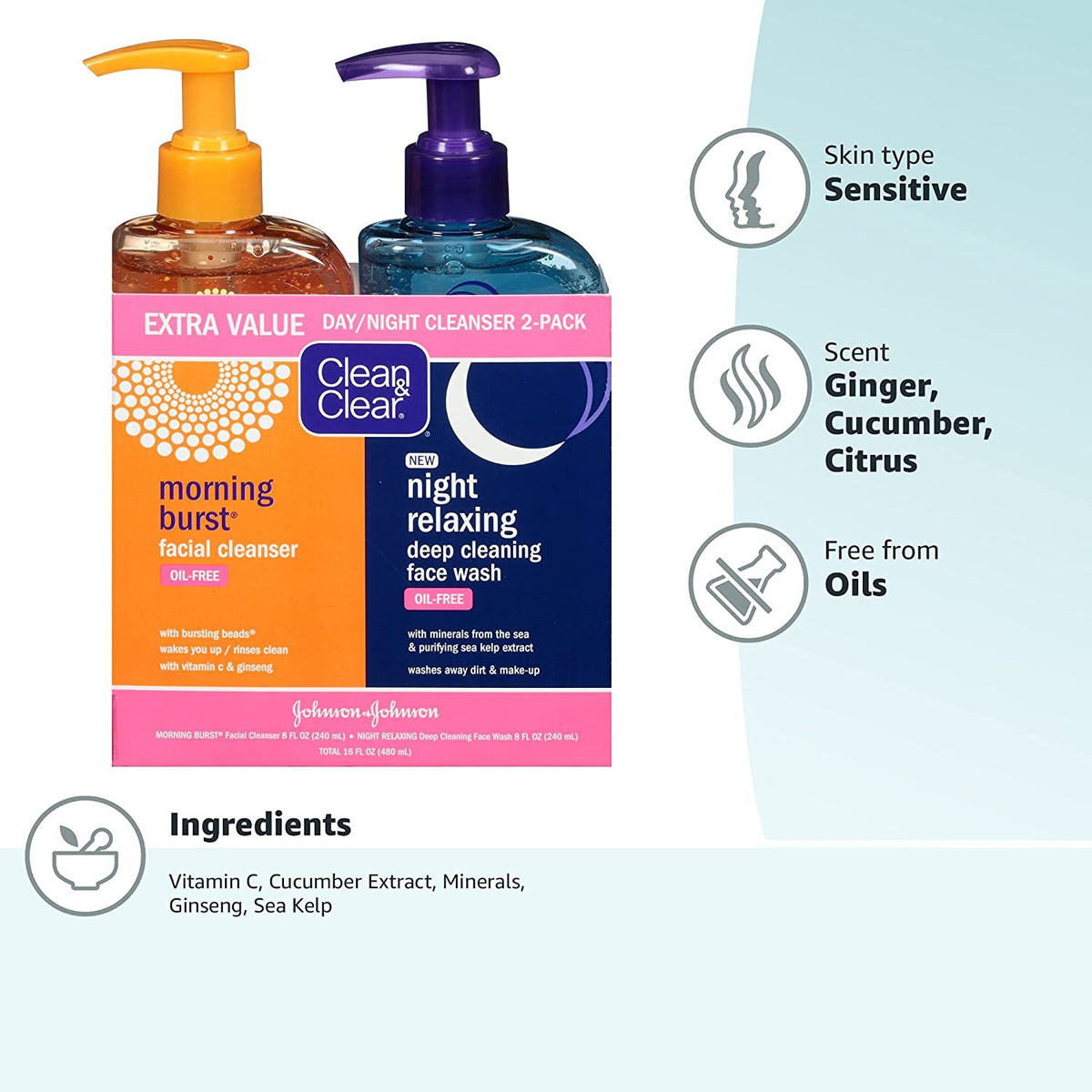 Clean And Clear Morning Burst Ingredients