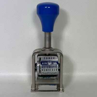 Numbering Machines - Numbering Stamp