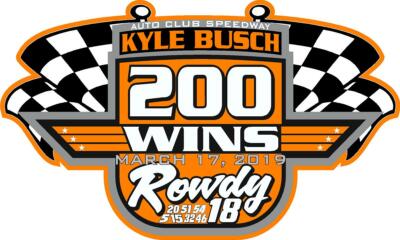 NEW FOR 2019 Kyle Busch 200 Wins Racing Sticker Decal - SM thru XL ...