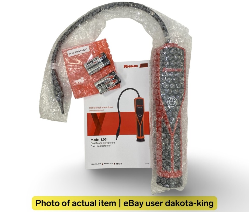 Robinair LD3 Refrigerant Leak Detector R134a R1234 Sniffer BRAND NEW IN ...