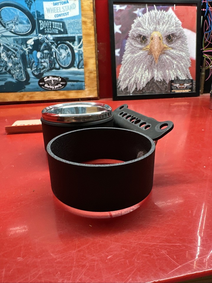 Harley Sportster Dyna Tach Tachometer Speedo Bracket Dual Gauge Mount ...