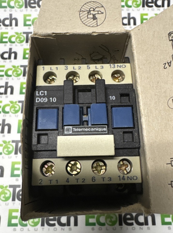 Telemecanique LC1D0910B6, LC1 D09 10-B6 Contactor 24V Coil | eBay