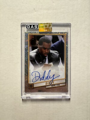 Puff Daddy Diddy 2023 GAS Trading Cards Cosmic Foil Signed Auto ...