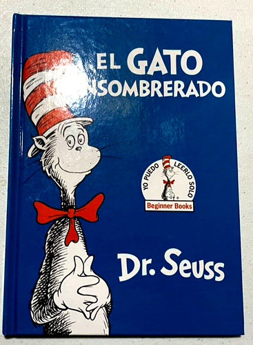 VINTAGE: THE CAT IN THE HAT by DR. SEUSS SPANISH EL GATO EN SOMBRERADO ...