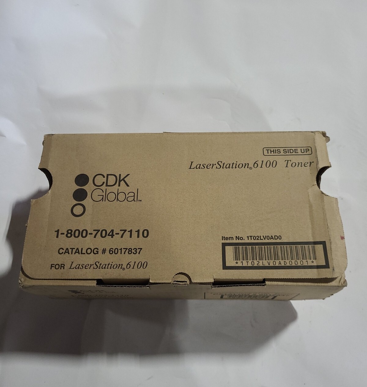 1 Genuine CDK GLOBAL LaserStation 6100 Toner Cartridge (6017837) open ...